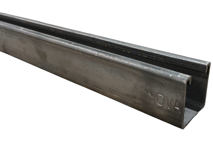 N1000Milled - Heavy Duty Channel, 41x41mm (Raw/Black) – Nova Strut