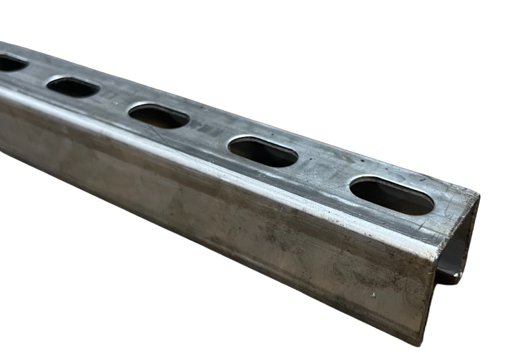 N1000ss SL - Heavy Duty Channel, 41x41mm, Slotted (316 Stainless Steel ...